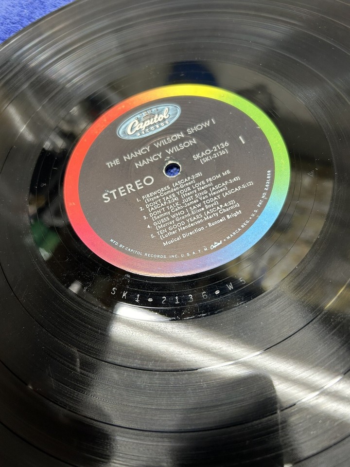 NANCY WILSON - THE NANCY WILSON SHOW! - 1965 CAPITOL RECORDS VINYL LP ...