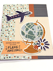 Travel Vacation Vaca Blank Notecard Card Hoping Your Day Just Plane ...