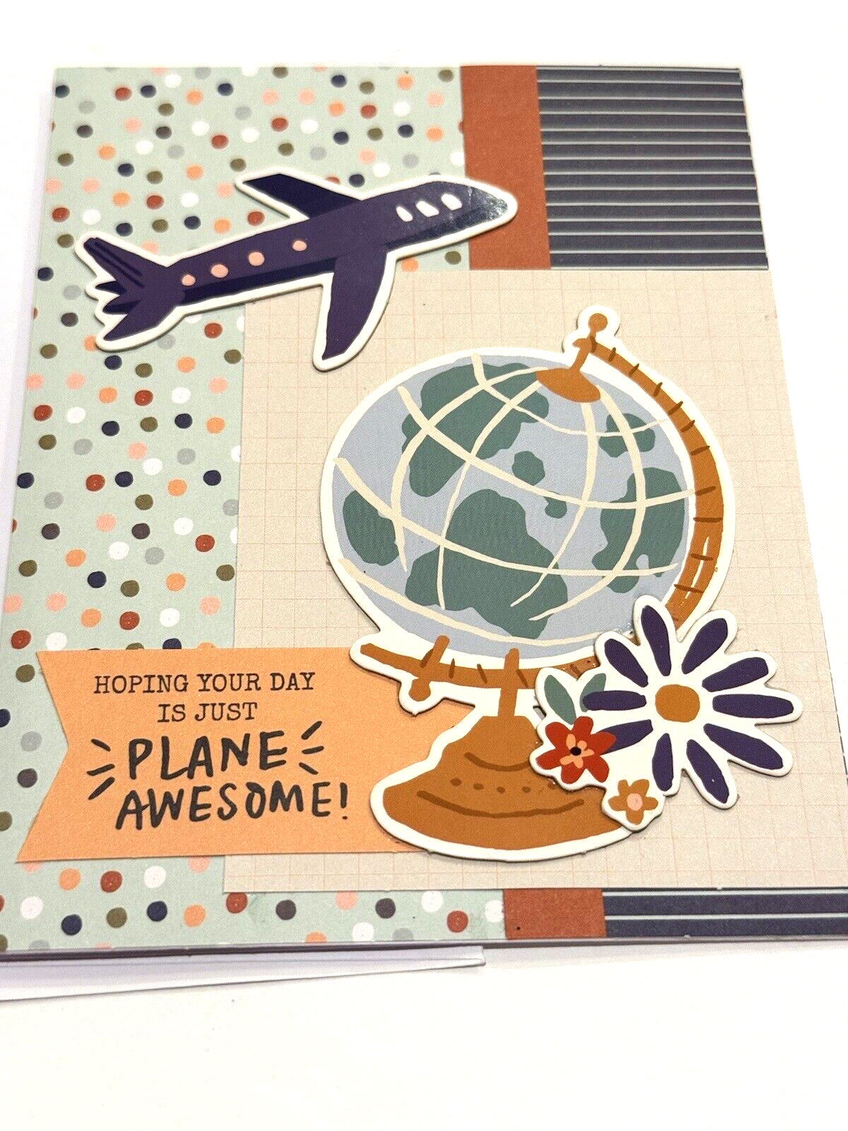 Travel Vacation Vaca Blank Notecard Card Hoping Your Day Just Plane ...