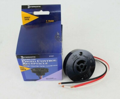 Intermatic K121 Locking Type Photo Control Receptacle 105V 480V | eBay