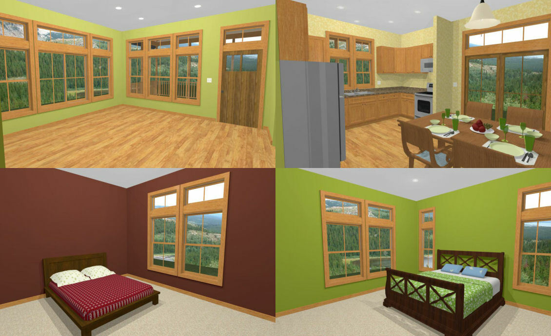 30x40 House Floor Plans 2 Bedroom 30x40 House Plan | 30 By 40 House