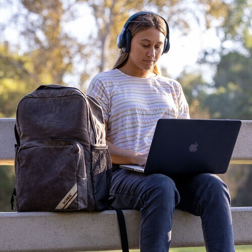 New Domke Everyday Photo Backpack (Brown) - Holds a Camera & 2-3 Lenses ...