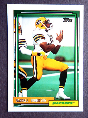 Darrell Thompson #589 Topps 1992 Football Card (Green Bay Packers) E | eBay