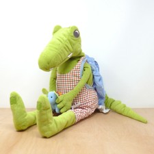 IKEA Crocodile Klapper Krokodil Soft Toy Plush Alligator Green Cuddle ...