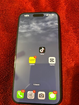 Apple iPhone 15 Pro Max - 512 GB - Black (T-Mobile) TikTok, Lemon8, and CapCut | eBay