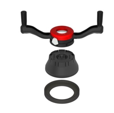 HAWEKA HW125408-000 SOFT GRIP QUICK NUT 40X8 FOR HUNTER DSP WHEEL ...