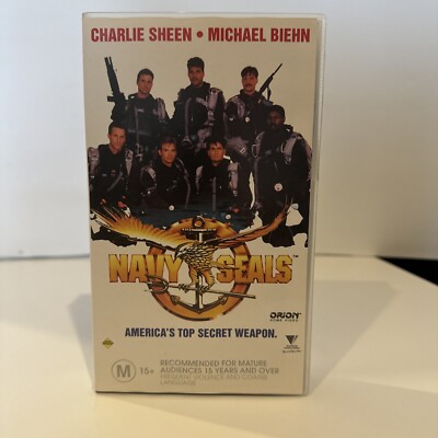 Navy SEALS Charlies Sheen Michael Biehn 1990s action movie VHS 1990 | eBay