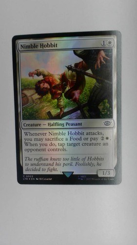 Nimble Hobbit - Foil - LTR - NM - LTR023022725 | eBay