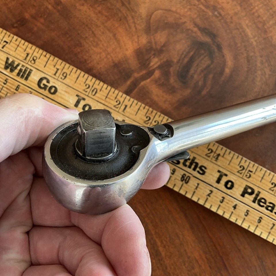 Vintage Bonney 1/2'' Drive Ratchet Model AA 707 USA | eBay