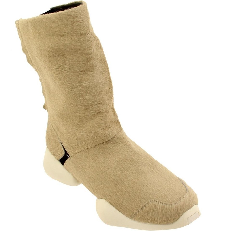 Adidas x Rick Owens Men RO Runner Ankel Boot tan ro nil core black ro ...