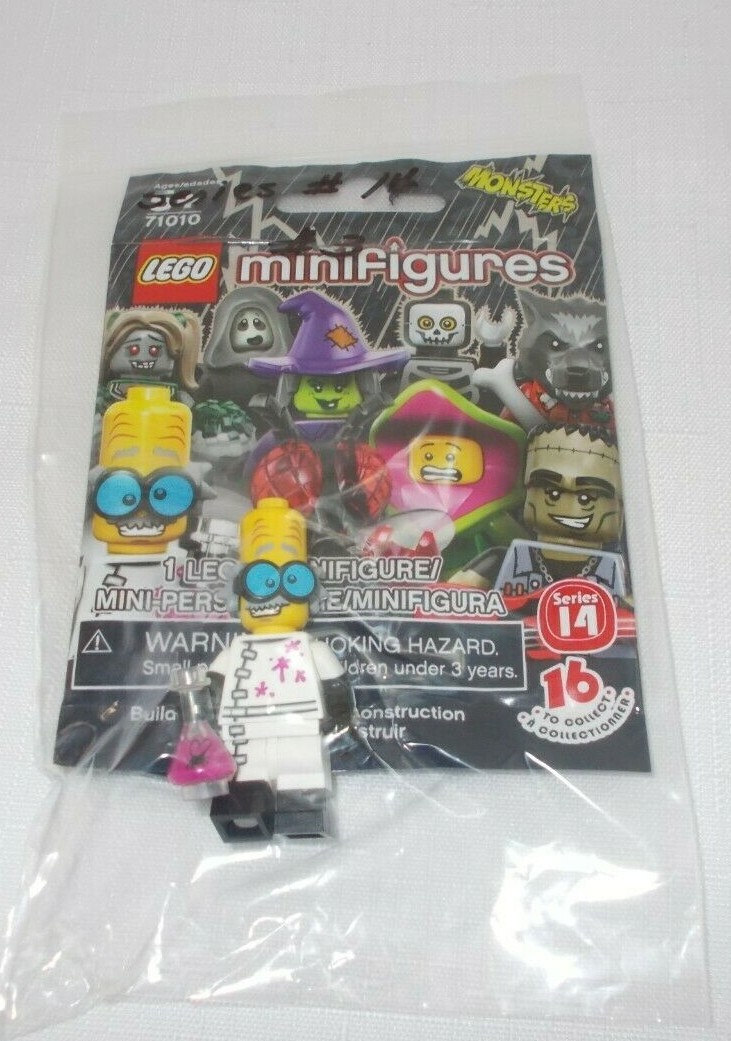 LEGOS MINI FIGURES SERIES 14 MONSTERS #3 Monster Scientist | eBay