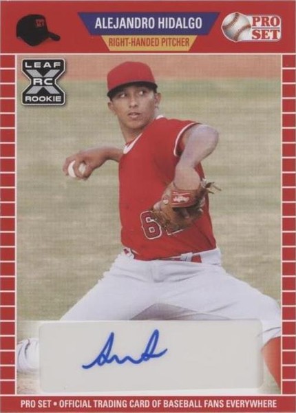 2021 Leaf Pro Set Baseball Blaster - Autographs #PS-AH1 Alejandro ...