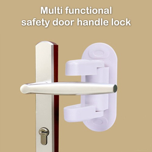 Universal Door Lever Lock Child Baby Safety Lock Door Adhesive Security ...