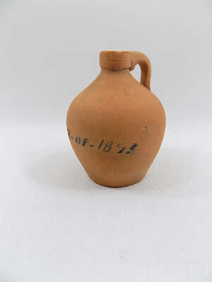 Antique Mini Redware Jug RARE 1895 Georgia Fair Commemorative FREE USA ...