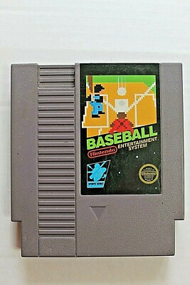 Baseball - Classic NES Nintendo video game original great condition 495 ...