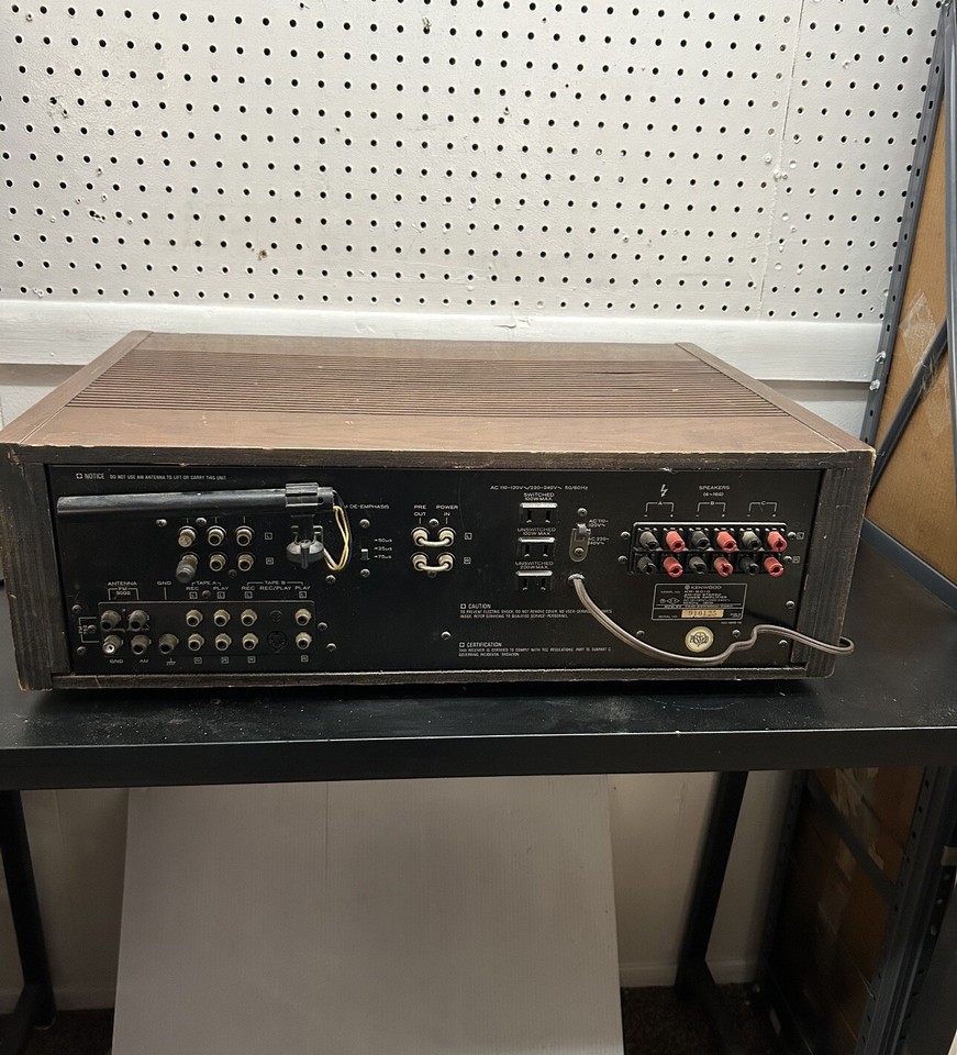 KENWOOD KR-8010 VINTAGE AM / FM STEREO RECEIVER SEE DETAILS | eBay