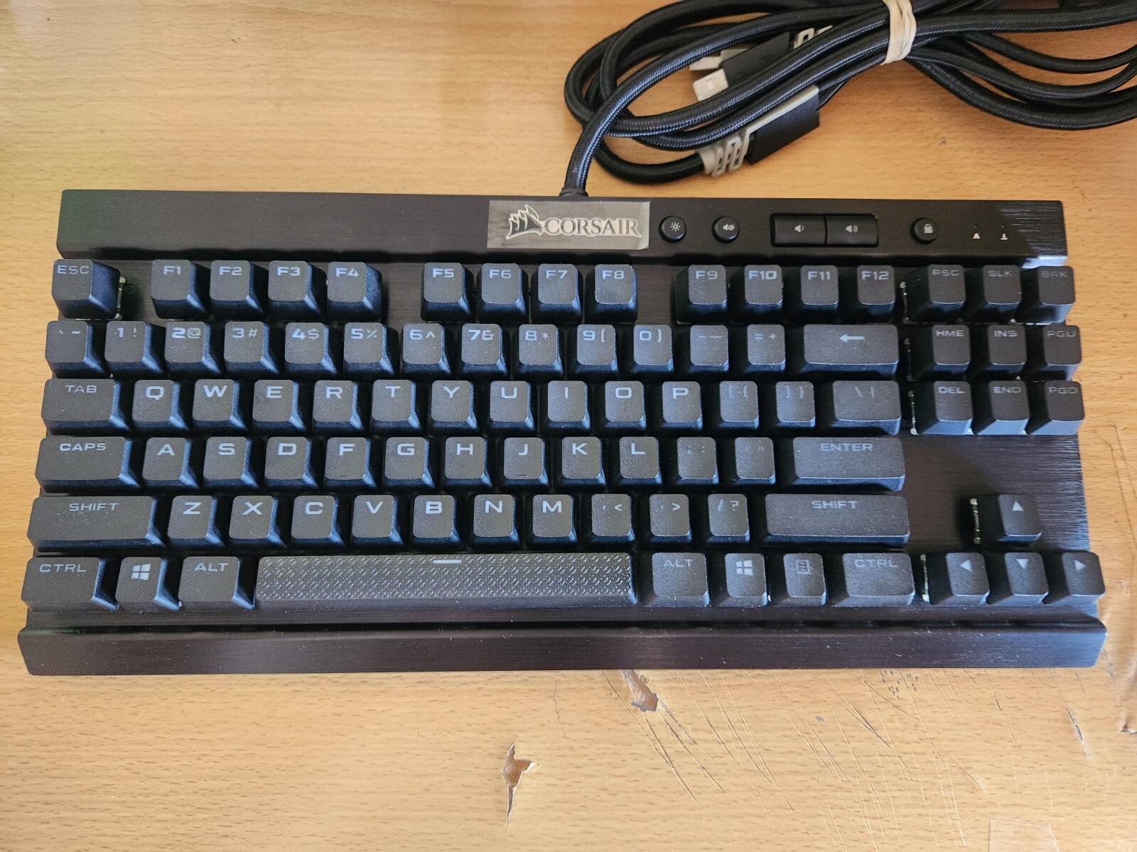 Corsair Gaming K65 RGB Rapid Fire Keyboard - CHERRY MX SPEED SILVER Pbt ...