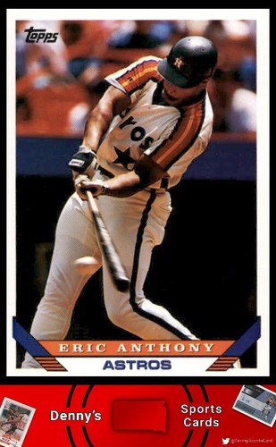 1993 Topps #89 Eric Anthony Houston Astros Baseball Card | eBay