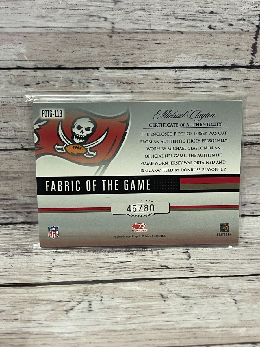 2006 Certified Materials Fabric of the Game Jersey Number 2006 Certified Materials Fabric of the Game Jersey Number