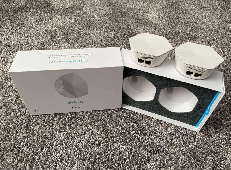 Xfinity xfi pods 2nd generation Wifi extender Comcast single or double ...