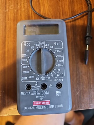 Multimeters - Craftsman Digital Multimeter