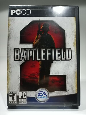 Battlefield 2 (PC Game CD-ROM, 2005) Complete Disc with Manual CIB ...