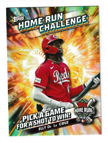 2024 Topps Home Run Challenge Code #HRC-10 Elly De La Cruz Cincinnati ...
