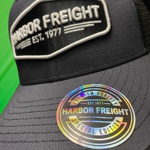 Harbor Freight Trucker Hat Special Edition Charcoal Gray Snapback Cap ...