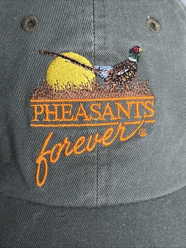 Pheasants Forever Orvis Cap Hat Green Strap Back Embroidered Rooster ...
