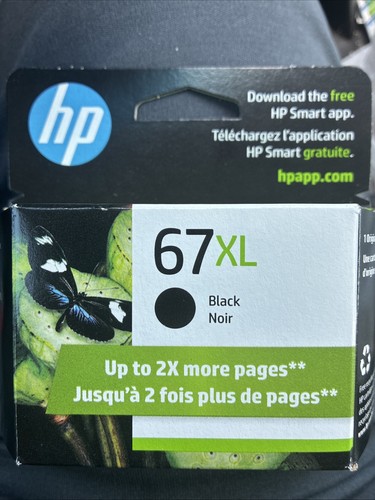 HP 67XL Black Ink Cartridge Exp Nov 2026 | eBay