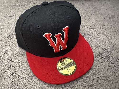Worcester Red Sox WooSox New Era 59Fifty Game Hat Cap, New, 7 1/2 | eBay