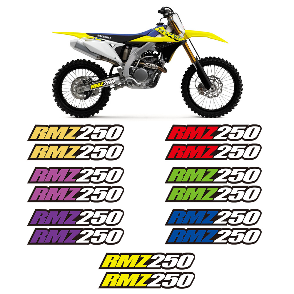 For 2007 Suzuki RMZ 250 Motorcycle Swing Arm Decal Sticker Graphics Kit ...