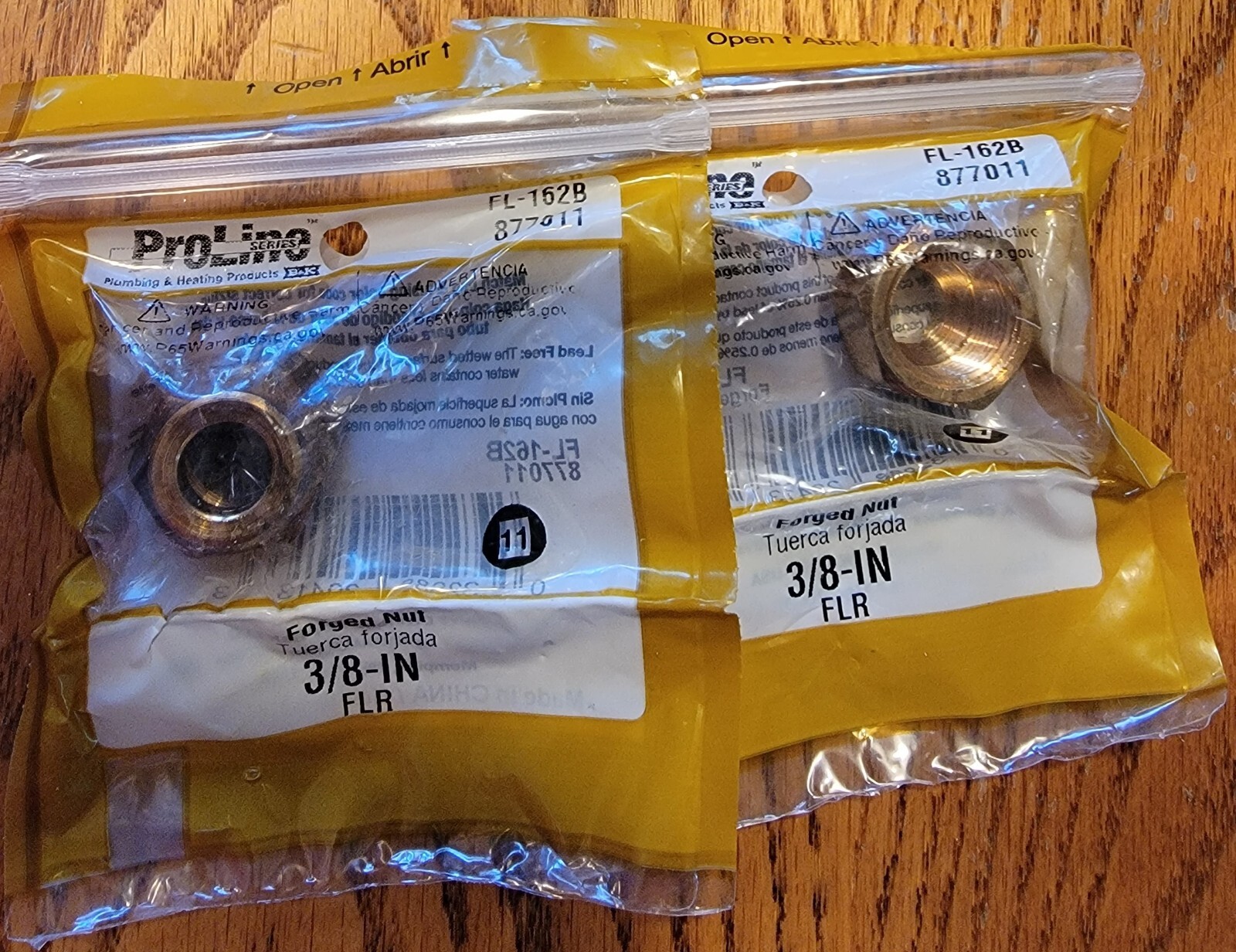 Proline Series 3/8-in Threaded Cap Fitting Lot of (6) | eBay