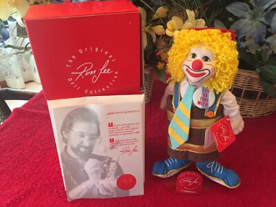APPLAUSE RON LEE Loveable Luke Doll, NEW, Mint, NRFBox w/COA and Doll ...