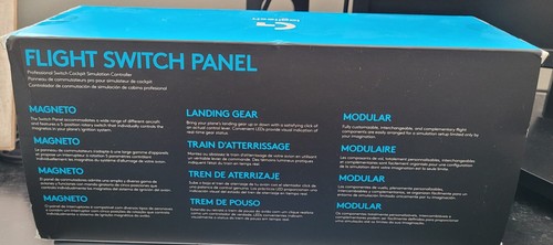 Logitech G Saitek Pro Flight Switch Panel - Black (945-000030 ...