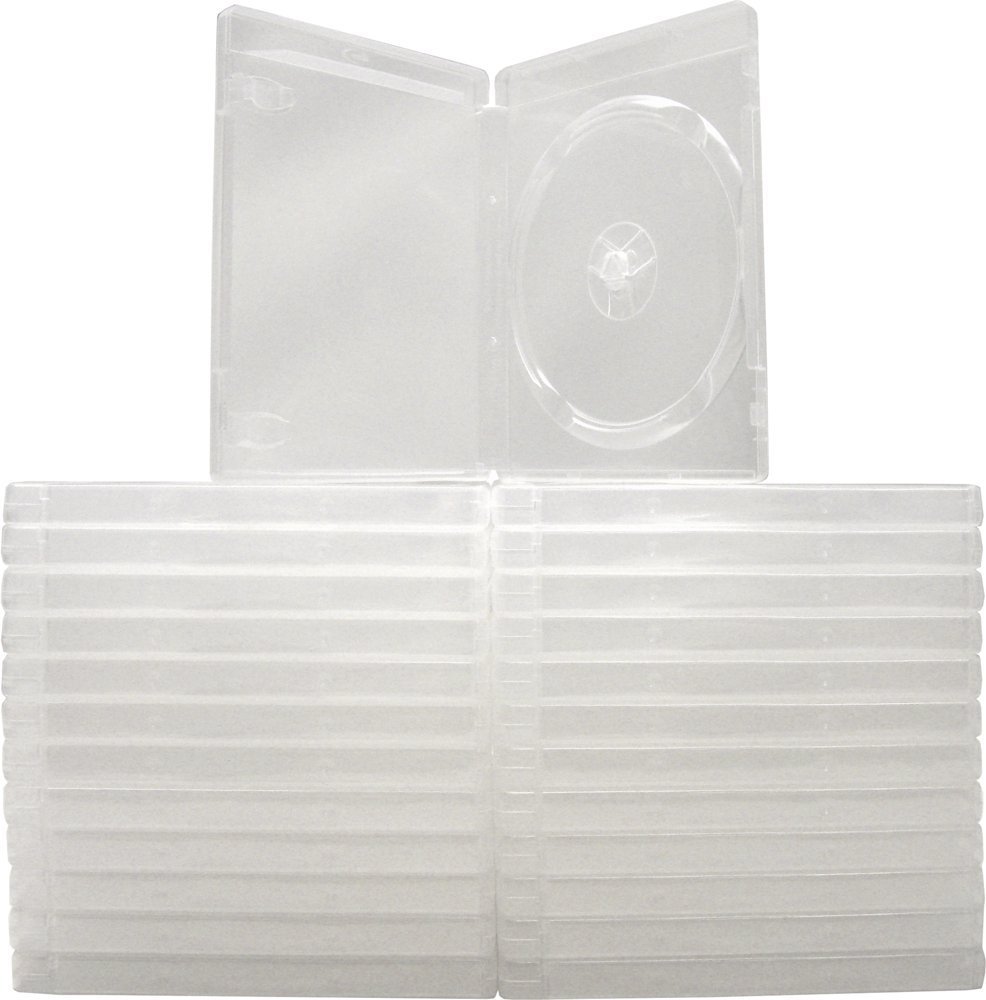 (25) Clear Playstation 3 Replacement Boxes Cases PS3 Disc 14MM Game # ...