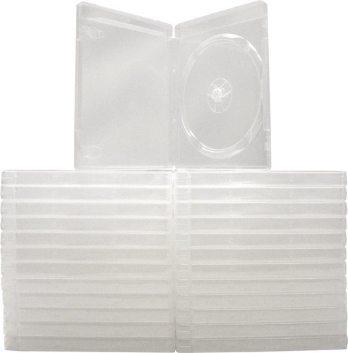 (25) Clear Playstation 3 Replacement Boxes Cases PS3 Disc 14MM Game # ...