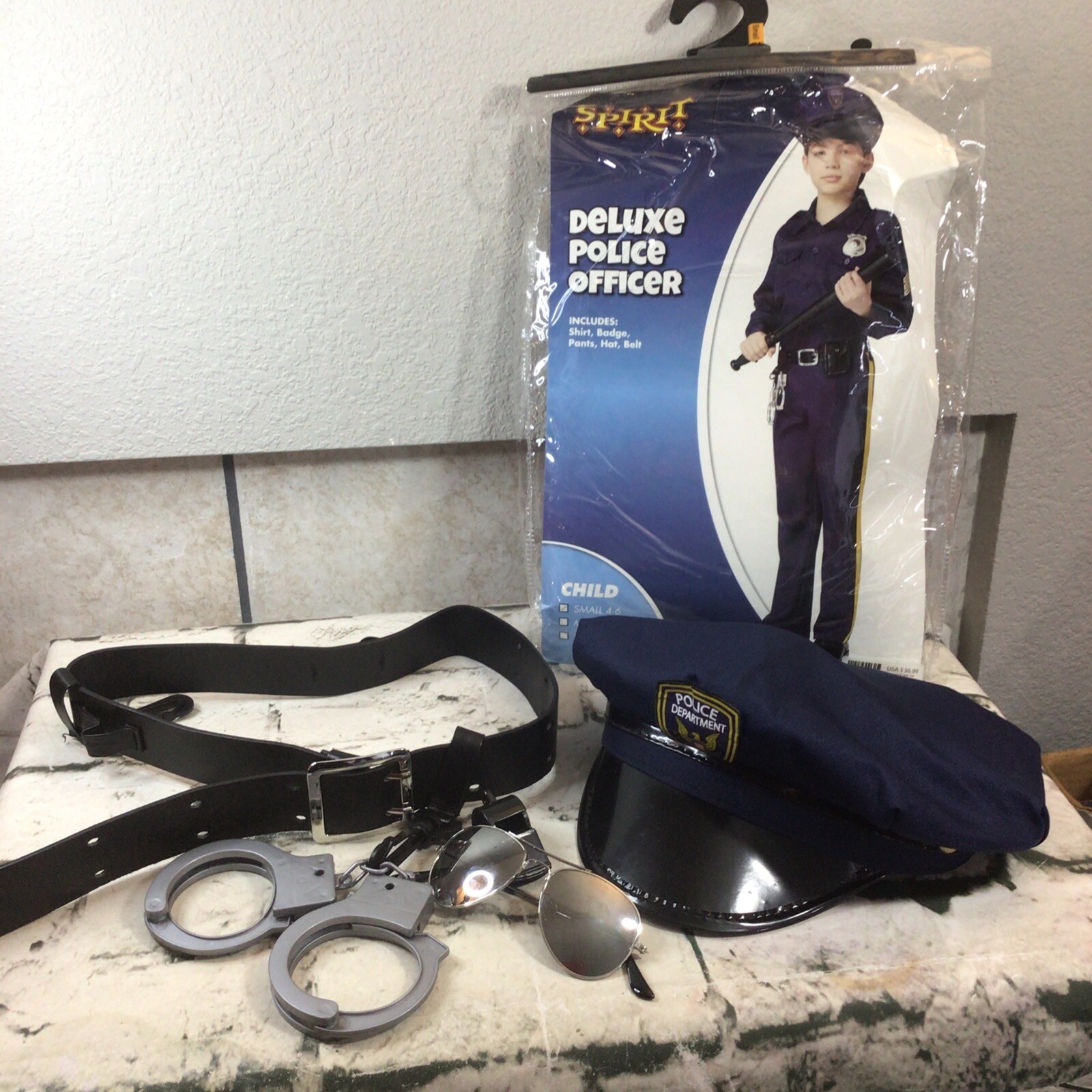 Spirit Halloween Costume Deluxe Police Officer Childs… - Gem