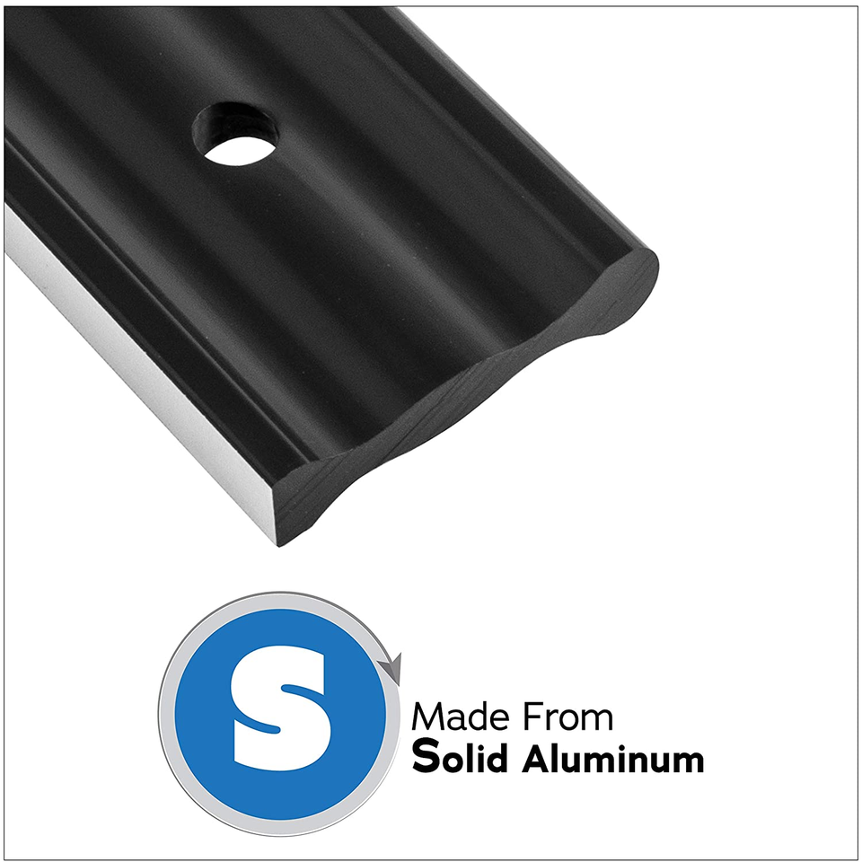 Fulton 50 Inch Long Anodized Aluminum Straight Edge Bar with .003 ...