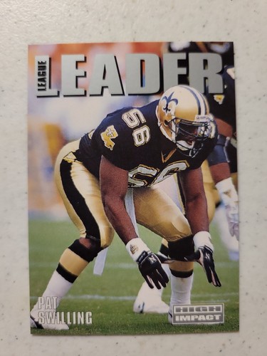 1992 Skybox Impact #312 Pat Swilling - League Leader - NFL - Freshly ...
