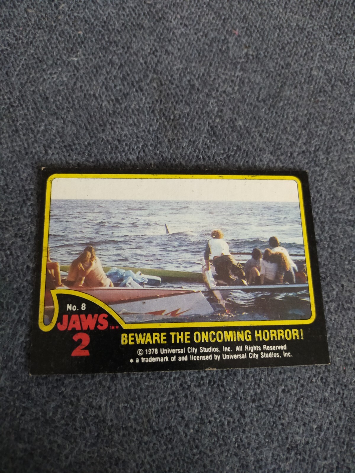 1978 Jaws 2 Movie Trading Card & Stickers Topps Cards - Please pick up ...