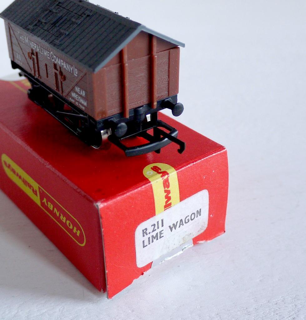 HORNBY RAILWAYS (R211) LIME WAGON - BROWN (BOXED) | eBay UK