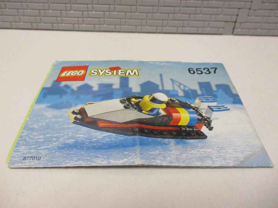 (AH3) Lego System 6537 Hydro Racer Racing Boat with Instructions | eBay
