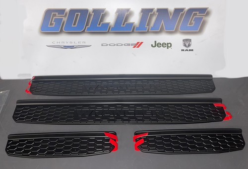 2018-2026 Jeep Wrangler JL Door Sill Plate Set Front & Rear Mopar ...