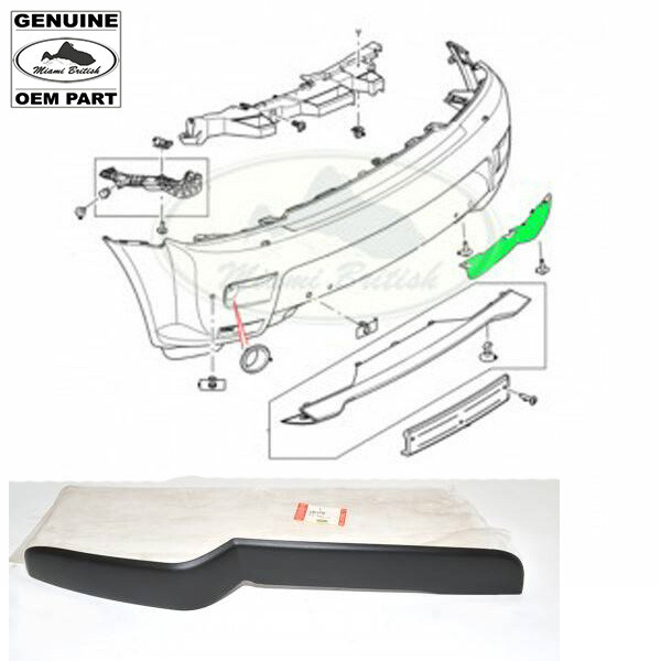 Land Rover Front Bumper Valance Panel LH Range Sport 10-13 LR015130 OEM ...