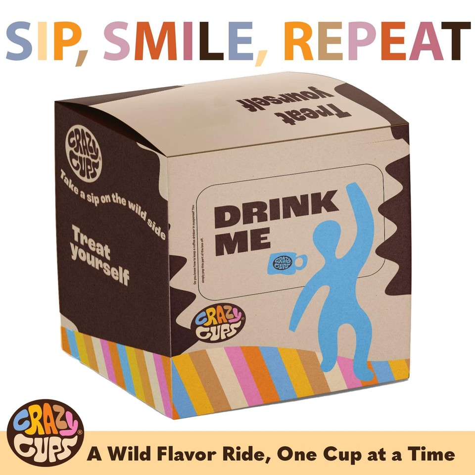 "Crazy Cups Decaf Flavored Coffee K-Cup Variety Pack for Keurig, 20 ...