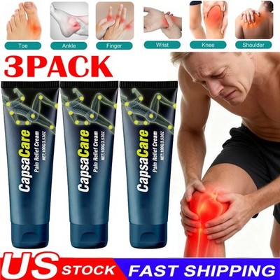 CapsaCare Neuropathy Massage Cream – Soothing Nerve Pain Relief 100g 1 ...