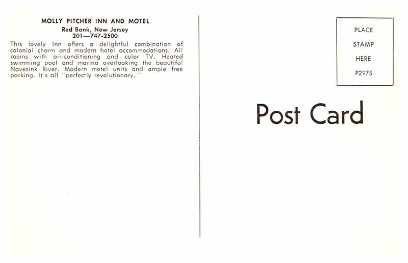 Postcard MOTEL SCENE Red Bank New Jersey NJ j/01 AQ0360 | eBay