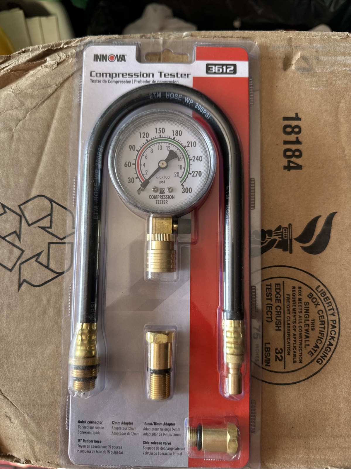 INNOVA 3612 Compression Tester - 4 Piece Kit | eBay