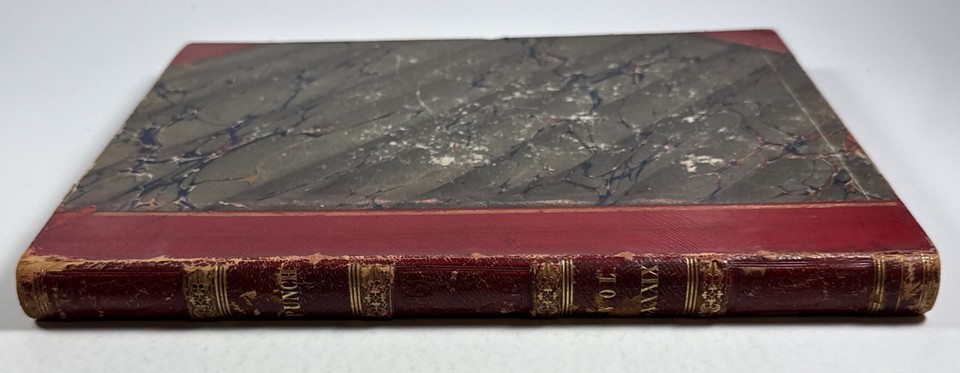 PUNCH magazine Bound HC Vol 39 July-Dec 1860 British Illustrations ...
